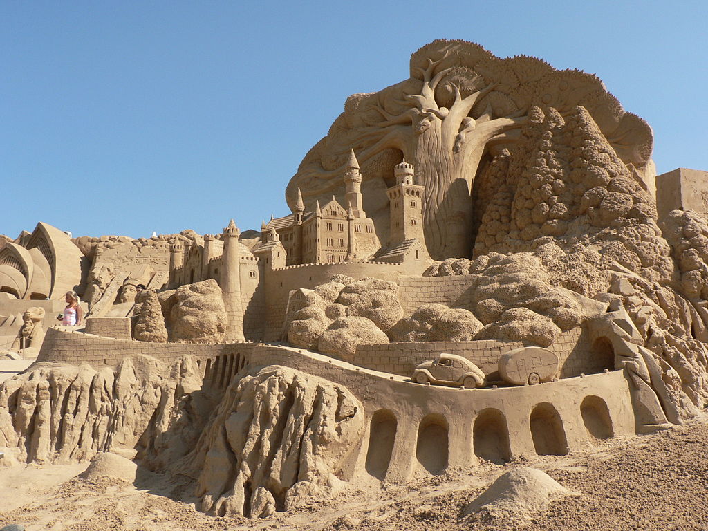 The Speculative Salon: Fantasy Sand Castle Art