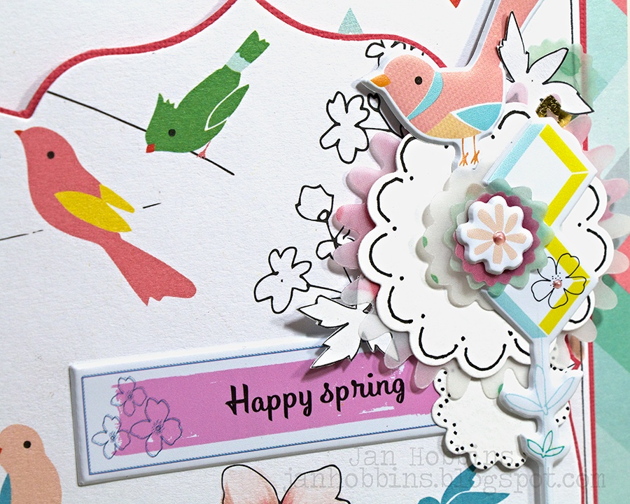 Happy Spring Card - In My Own Imagination