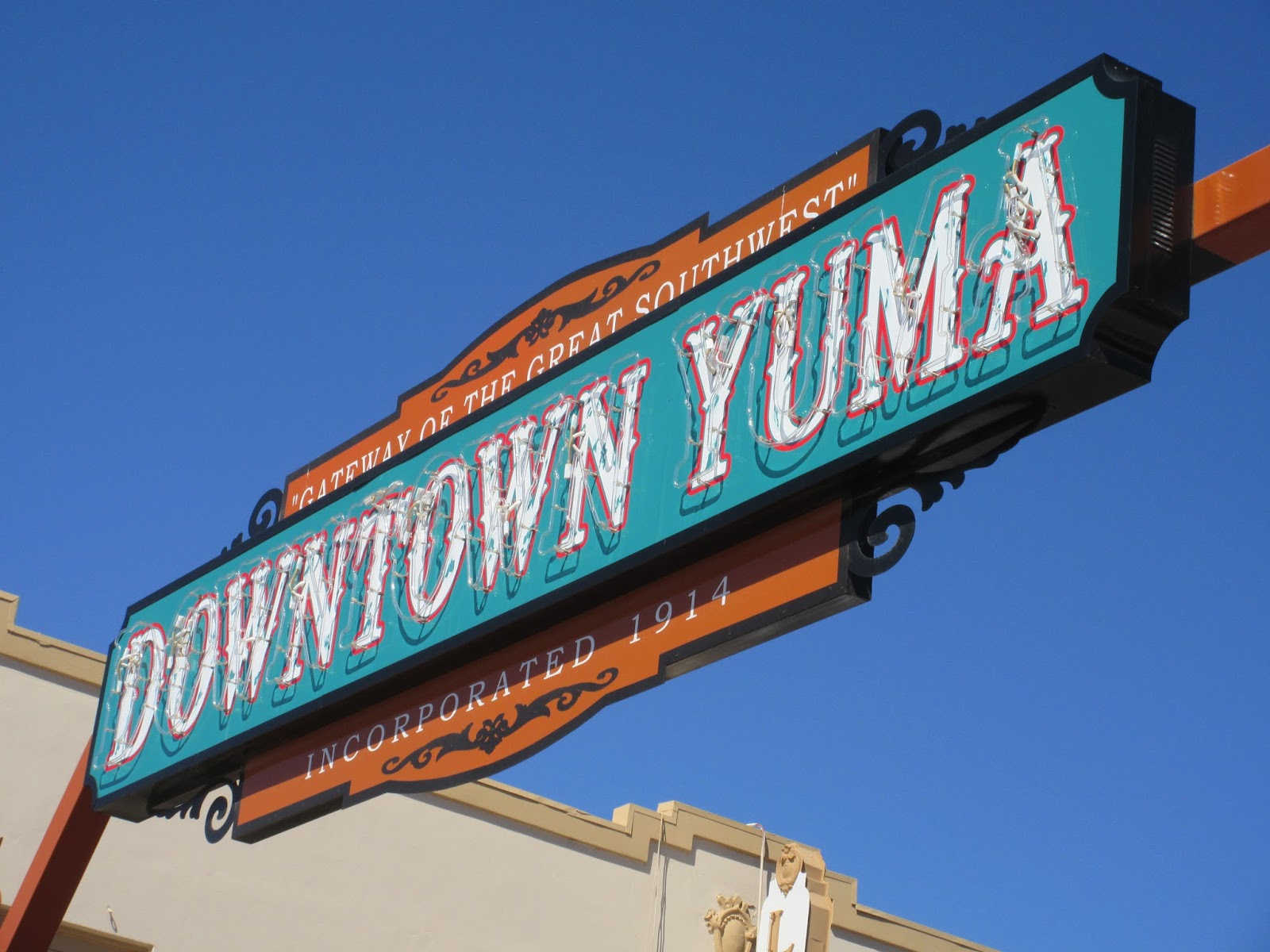 JUST DRIVING AROUND: historic downtown Yuma