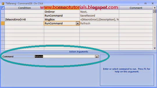 Tutorial Ms Access : Membuat Aplikasi Admin Sederhana Part 4 - Borneotutorials.blogspot.com