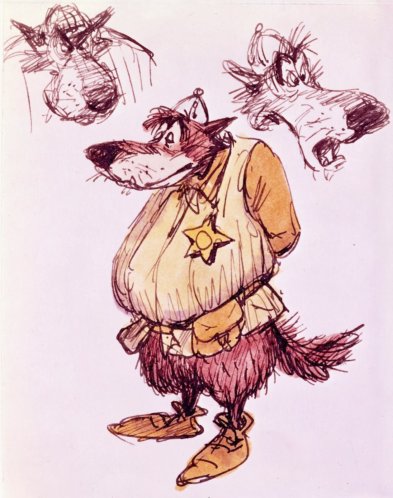 Marshall's Animals Drawing Class: Ken Anderson's Drawings