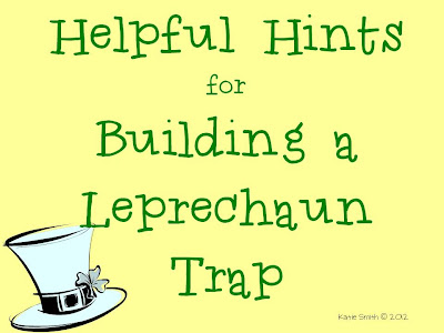 Classroom Freebies Too: Leprechaun Trap Activity and PowerPoint