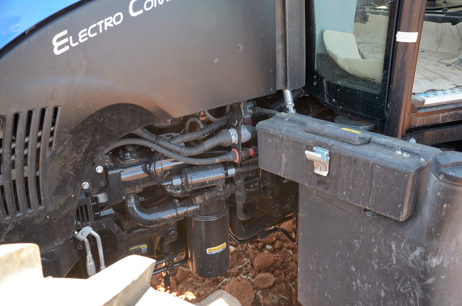 Testing the New Holland T5.115 Electro Command