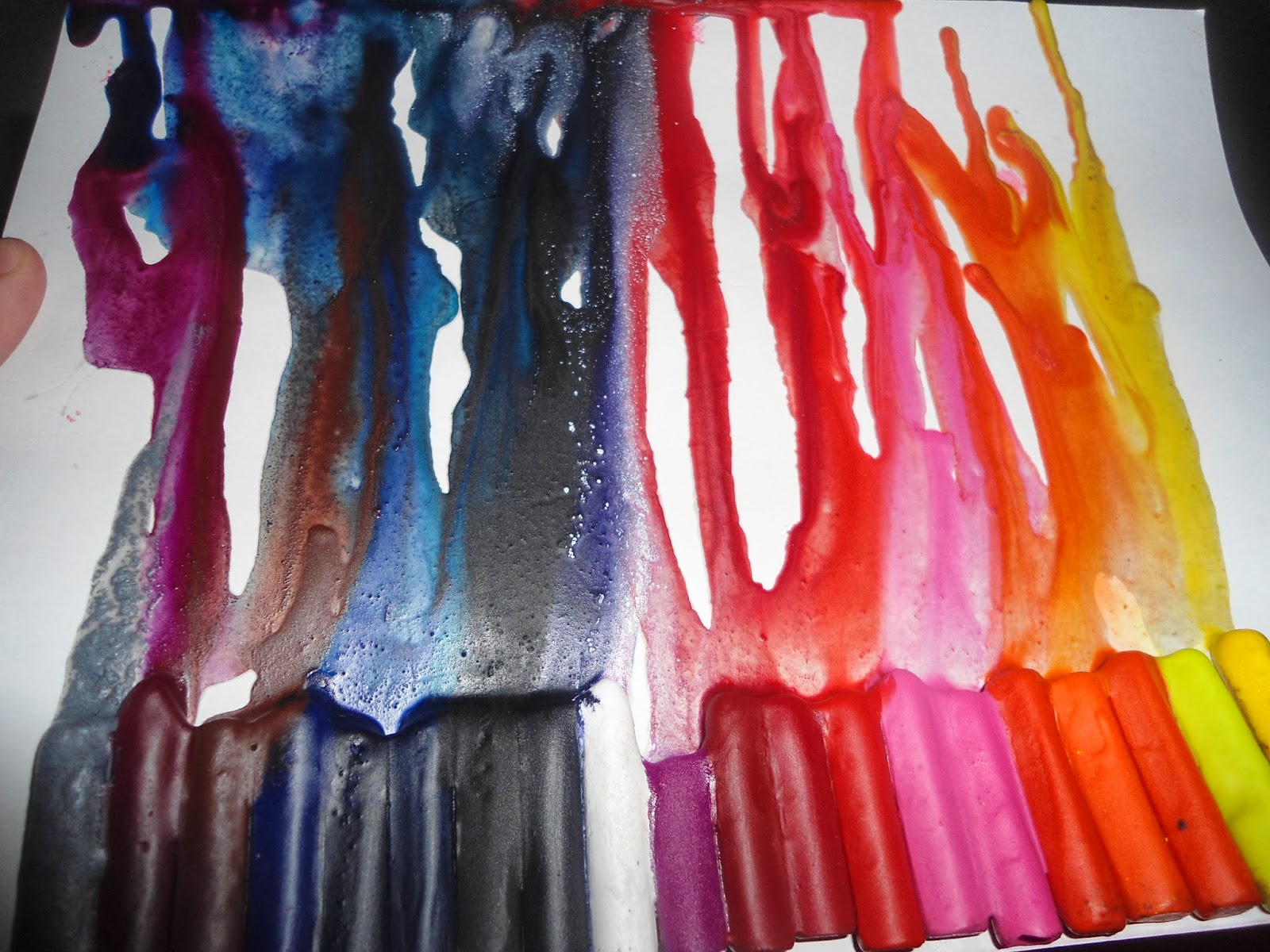 MY DIY PROJECTS: DIY Crayon Melting Art