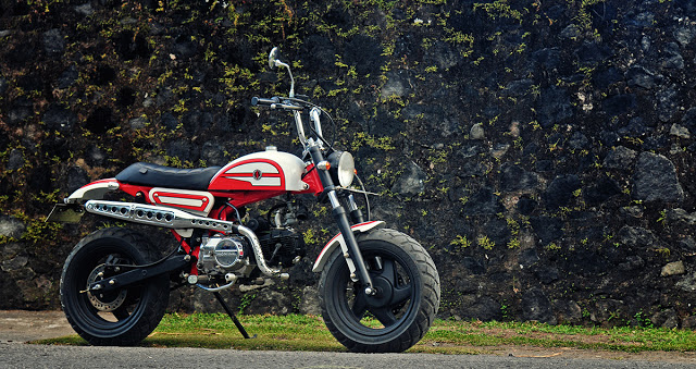 Honda Monkey Custom 20th by Darizt Desing - Lsr Bikes