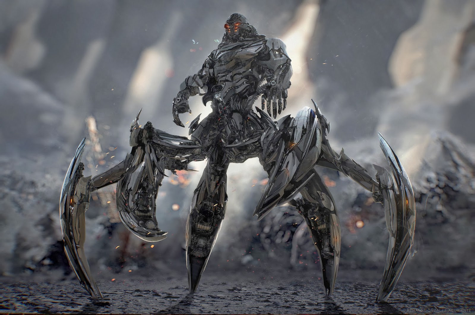 Warrior by Renato Gonzalez | Computer Graphics Daily News