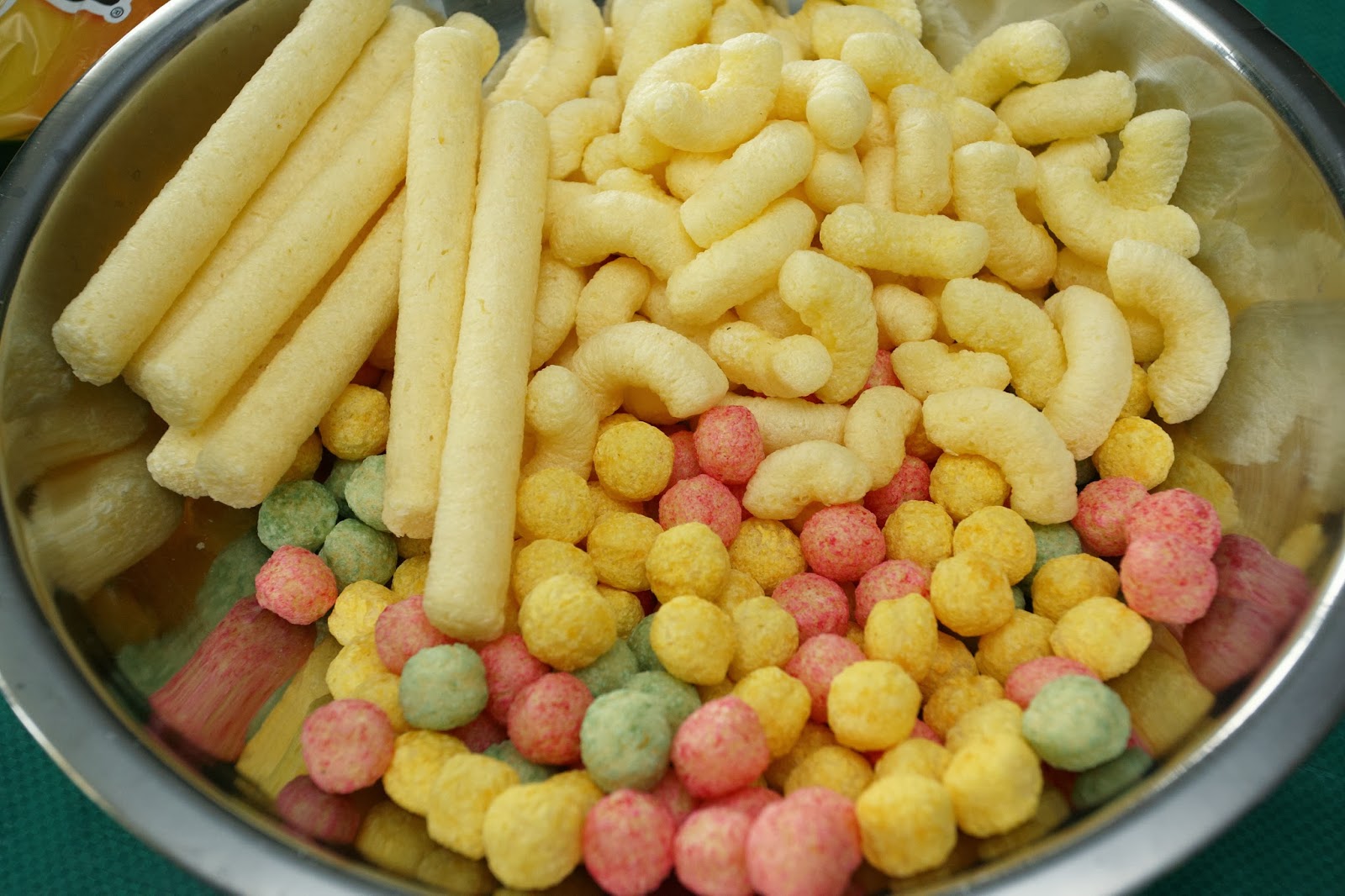 Być matką...: Chrupki kukurydziane