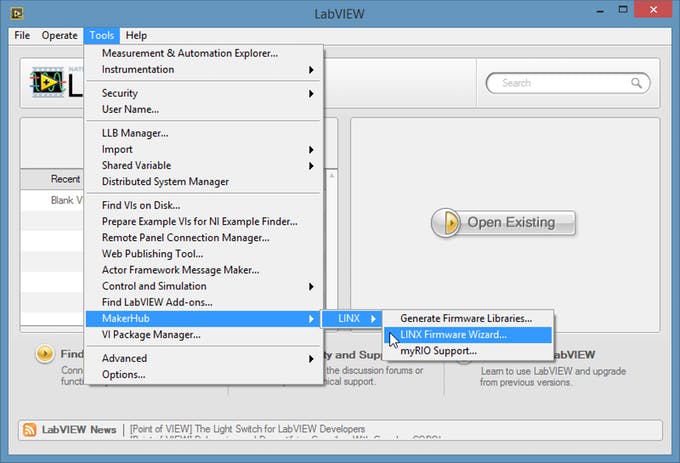 Giao tiếp Arduino với LabVIEW bằng LINX Giao tiếp Arduino với LabVIEW bằng LINX