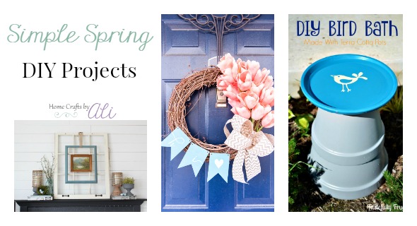 Simple Spring DIY Decor For Your Home - Home Crafts by Ali
