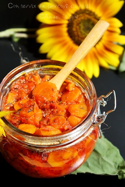 Angel's food: Conserva de morcovi cu rosii