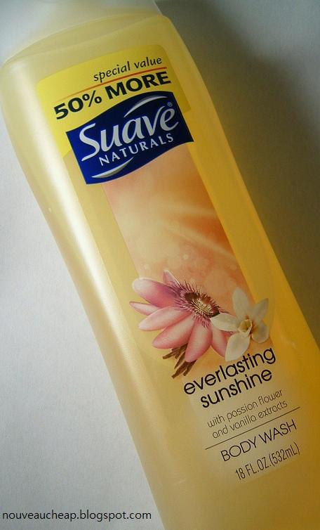 Review: Suave Naturals Everlasting Sunshine Body Wash | Nouveau Cheap