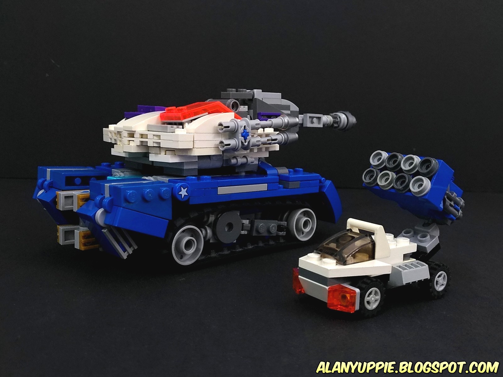 Alanyuppie's LEGO Transformers: LEGO Masterforce Overlord v2 ,Part 1 of ...
