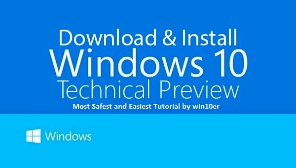 Guide to Install Windows 10 Easily and Safely using DVD or Flash drive.