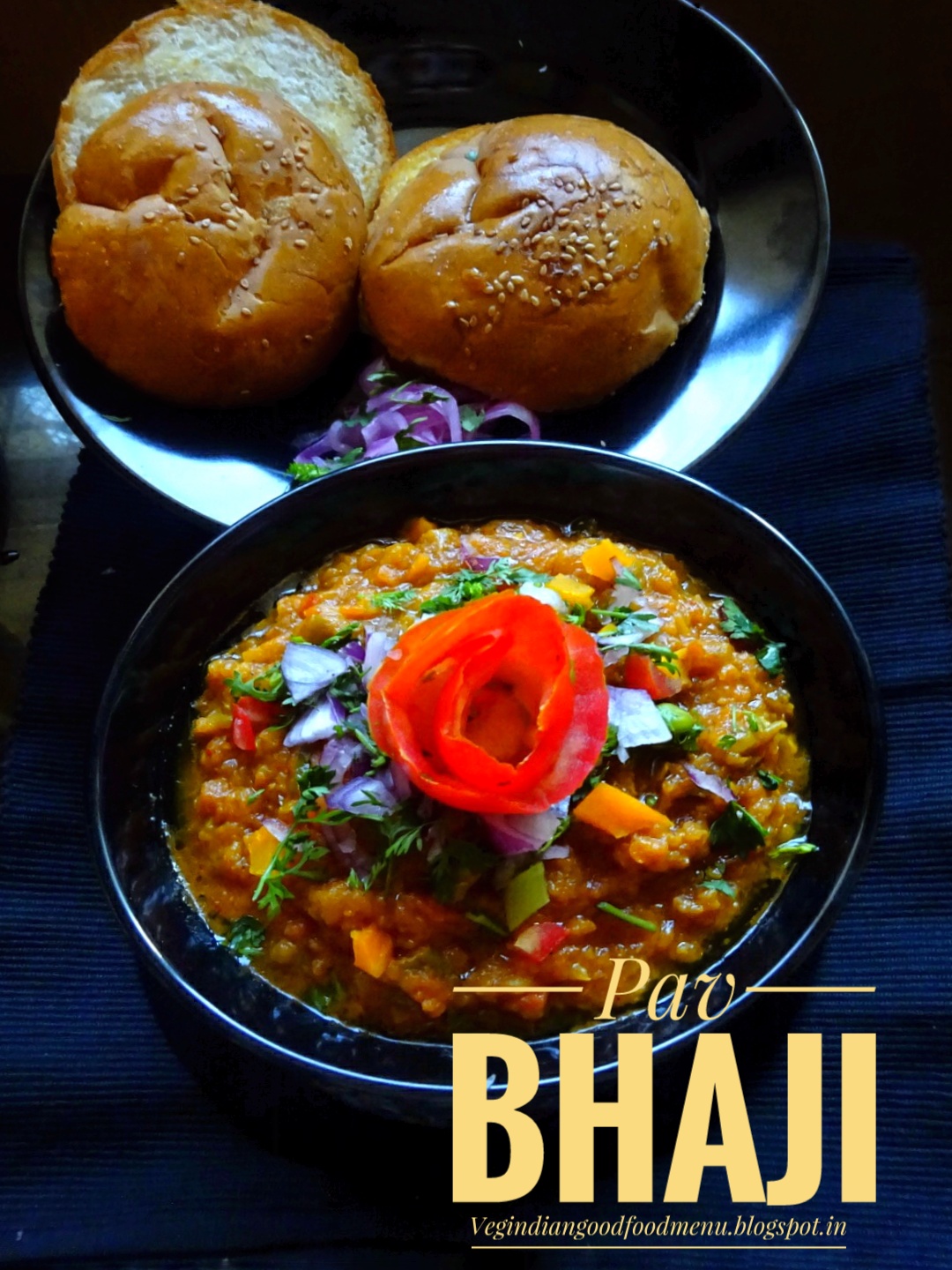 Veg Indian Good Food Recipes..: Pav Bhaji - A Delicious Fast Food of ...