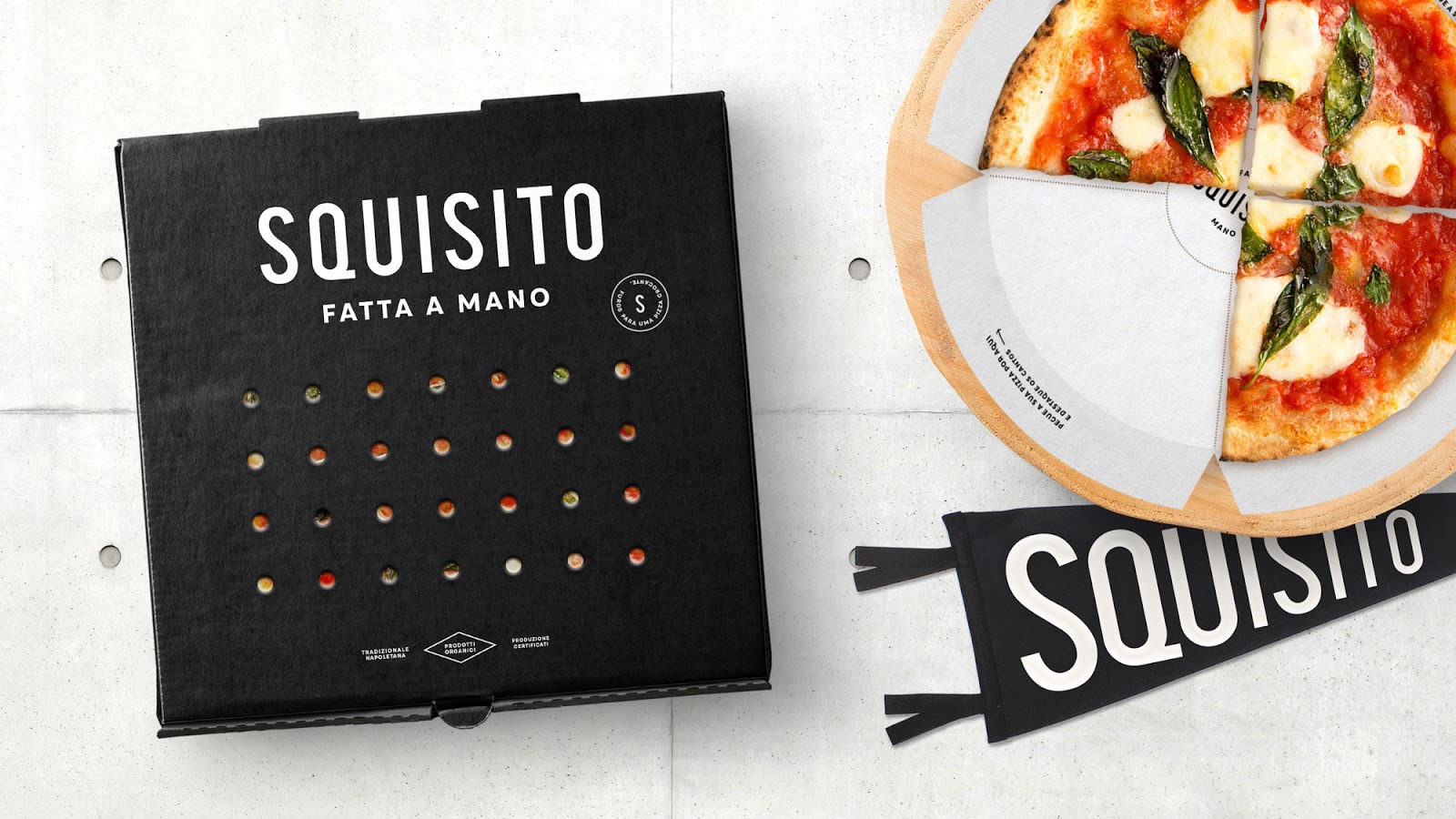 Squisito Pizzeria – Packaging Of The World