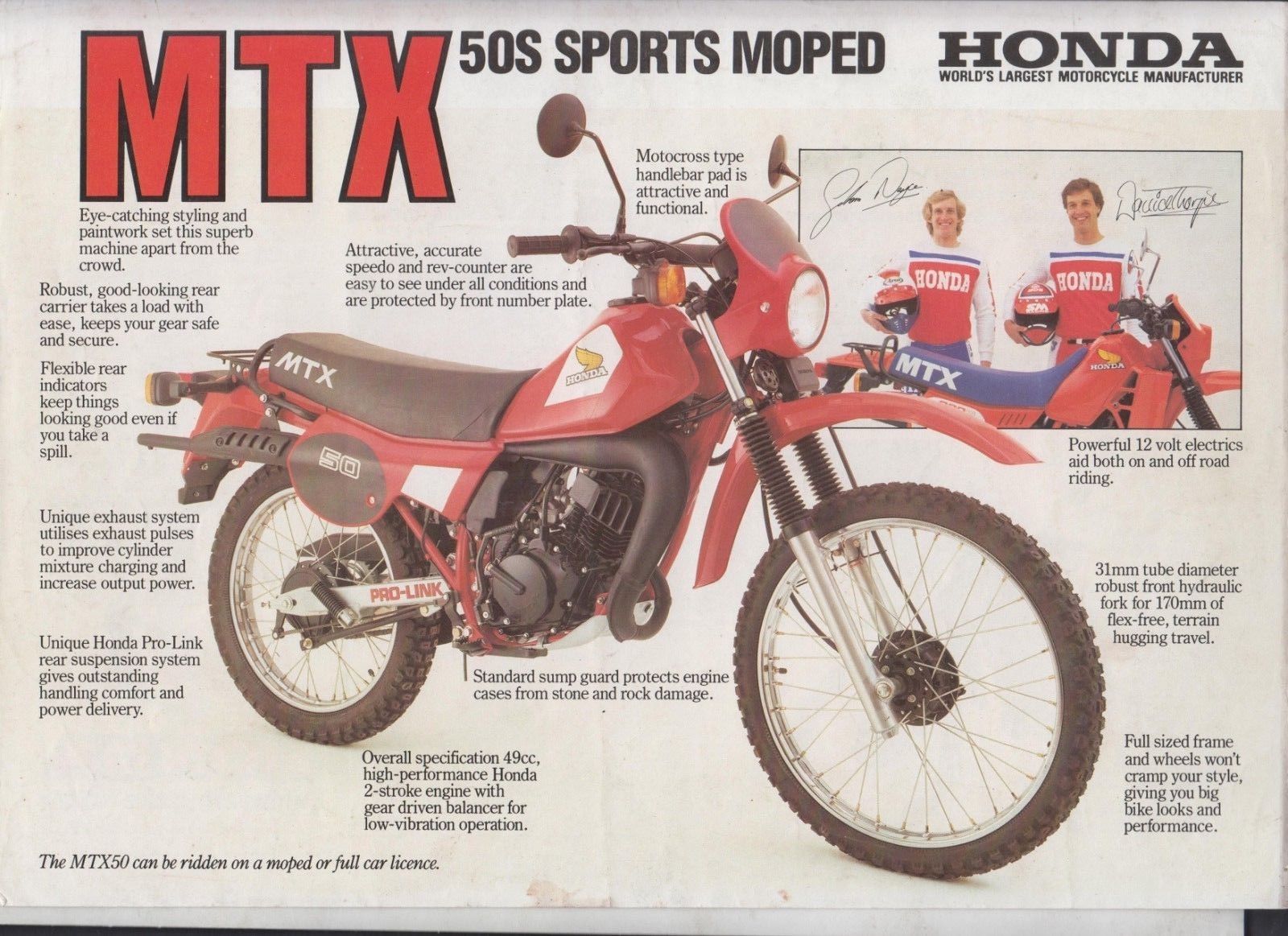 Honda M Club: Honda MTX50