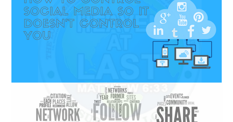 How To Control Social Media So It Doesn’t Control You