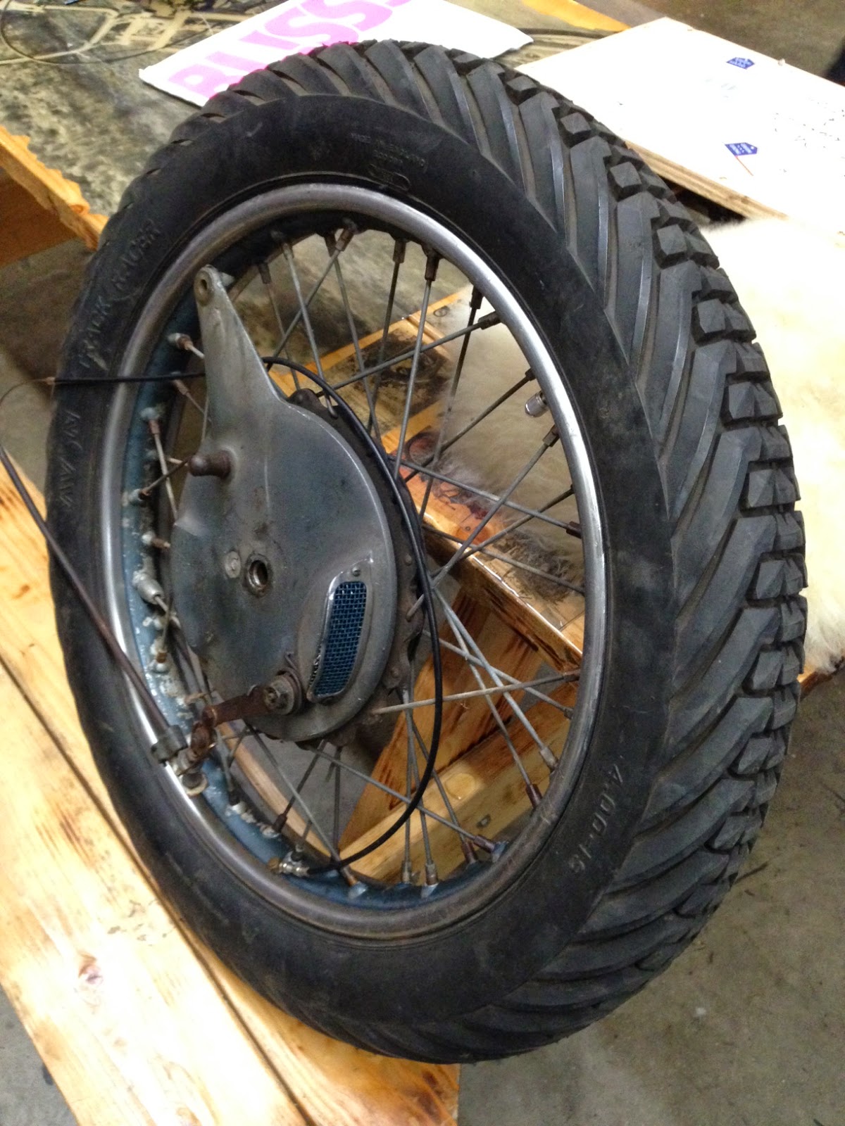 Born Loser: Pre Unit Pie Crust Front Wheel