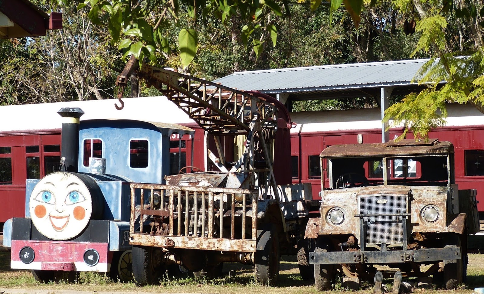 Musing Round Australia: Ravenshoe Train Museum 12 August 2015