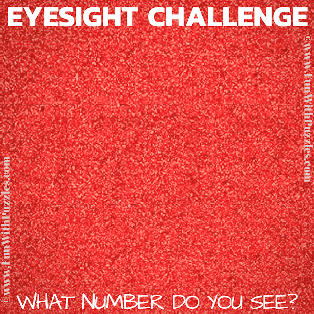 Eyesight Challenge: Observe and Decode the Hidden Number!