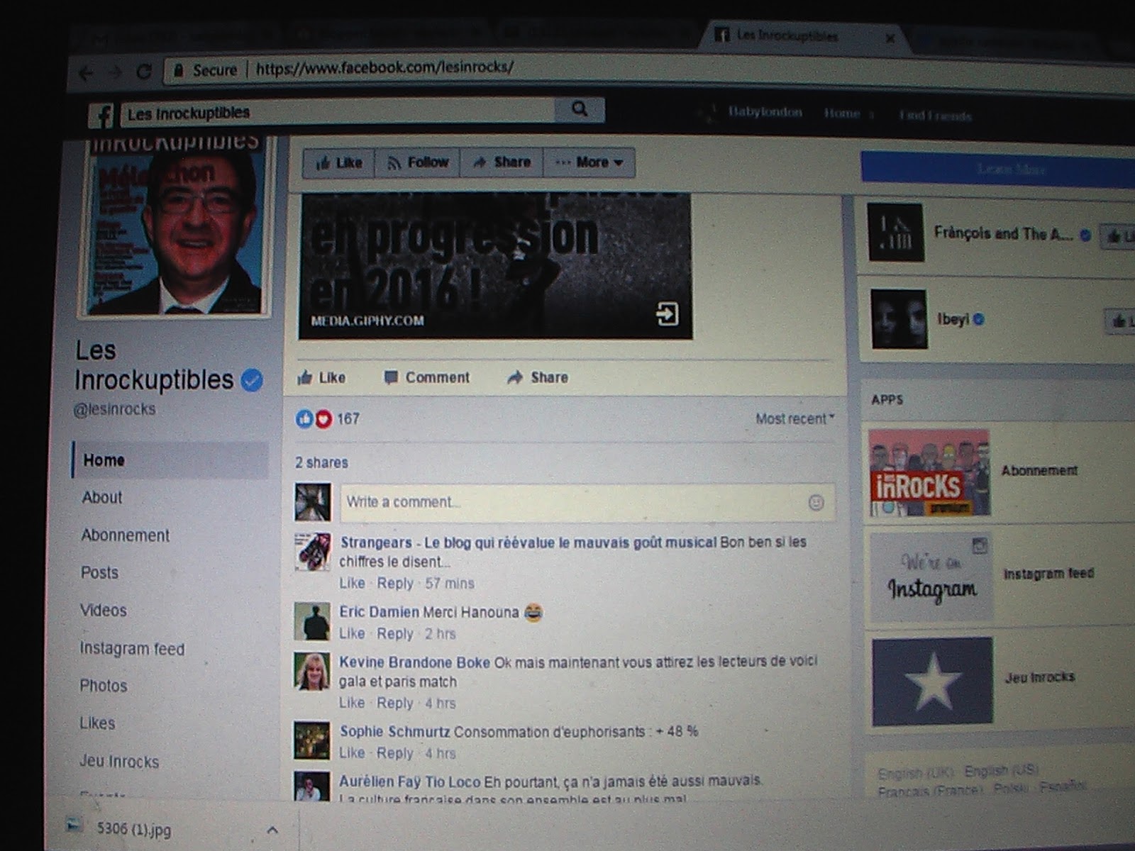 babylondonorbital: Dear Carole Boinet @ Les Inrockuptibles