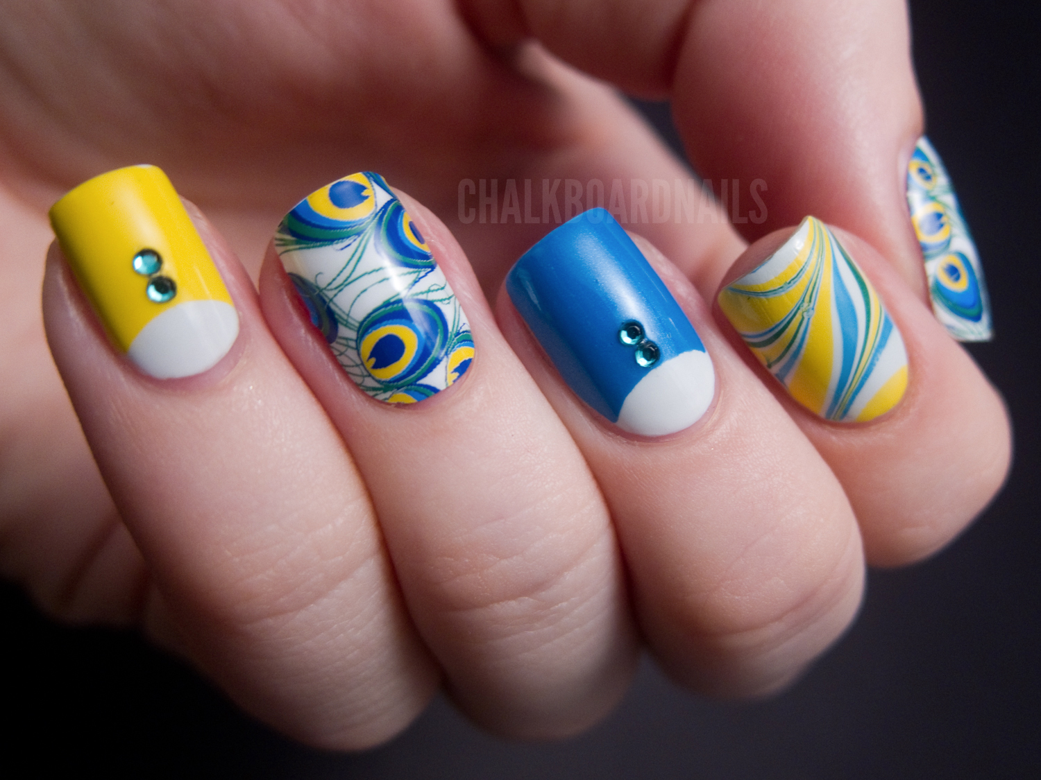 Make the most of your nail wraps: Peacocking with Jamberry Nail Shields ...