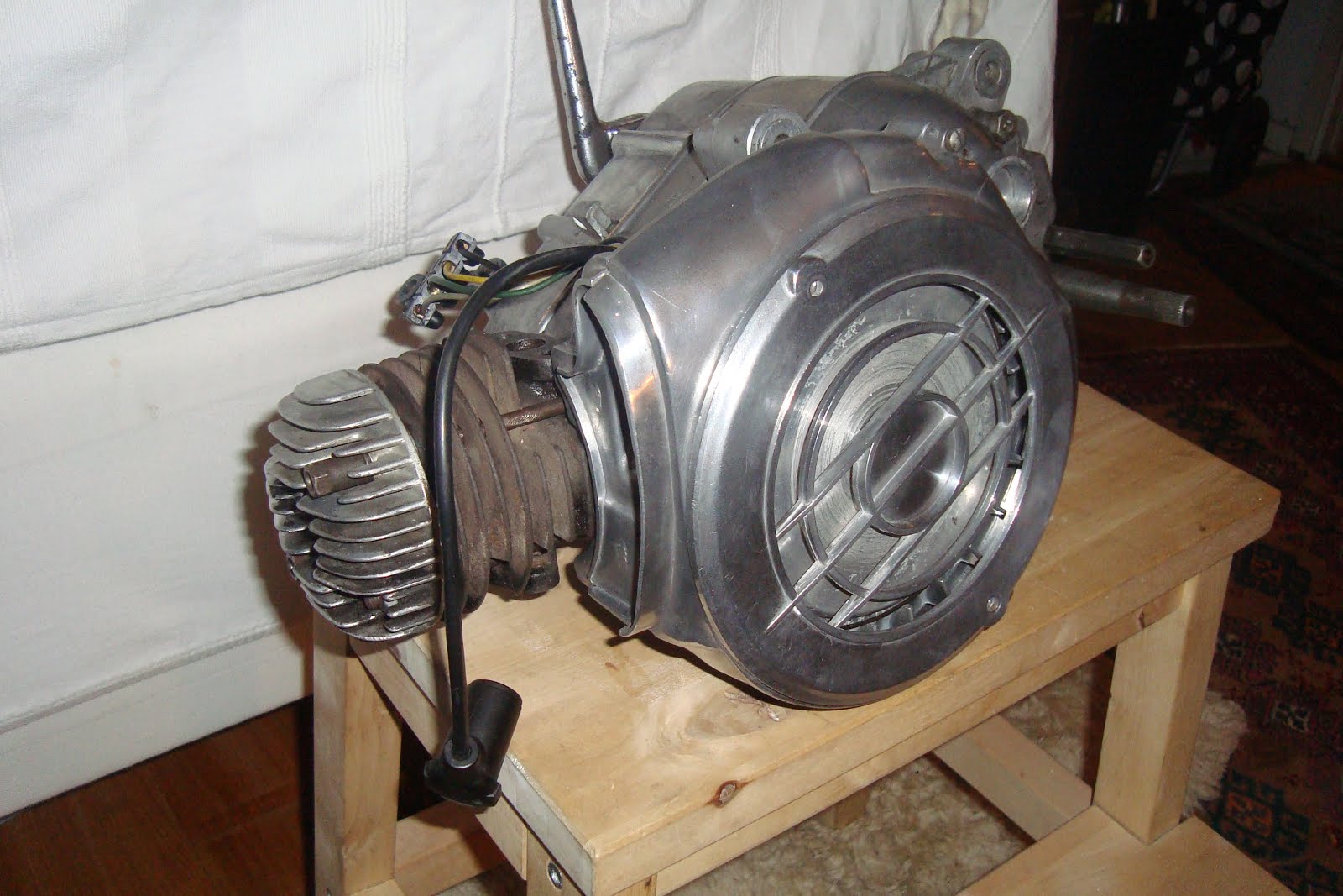 Puch Sweden: Puch Mexico-motorn tar form