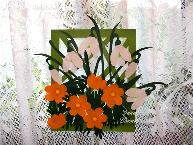 decoratiuni handmade: Decoratiune primavara