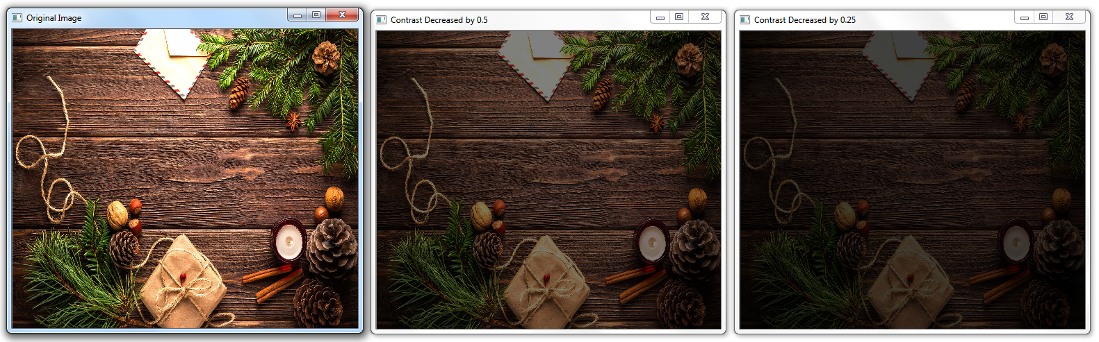 Change Contrast - OpenCV Tutorial C++