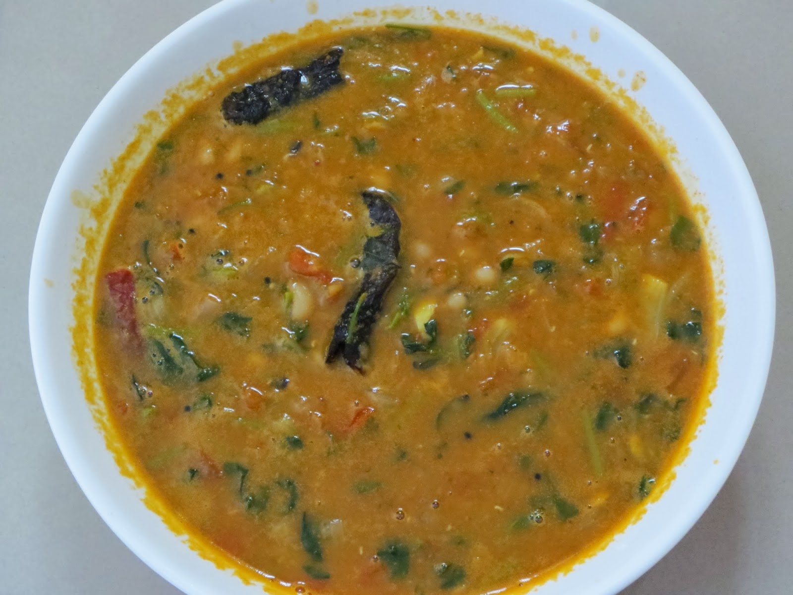 Alasande kalu huli / Cowpea sambar ~ Enjoy cooking