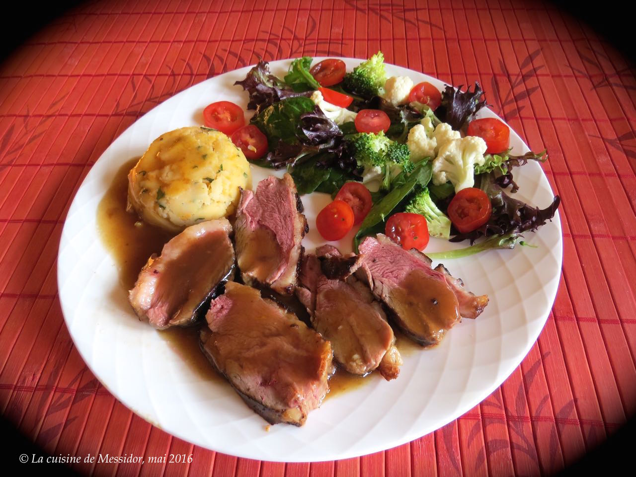 La cuisine de Messidor: Magret de canard grillé