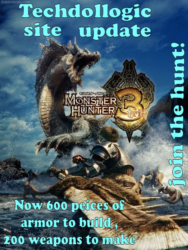 Monster Hunter Tri Papercraft Update | Papercraft Paradise ...