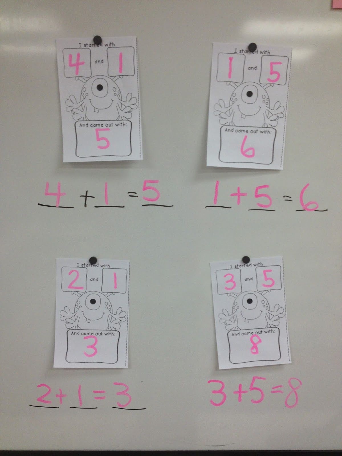 Crayons & Cuties In Kindergarten: 'Building' Our Knowledge of Addition ...