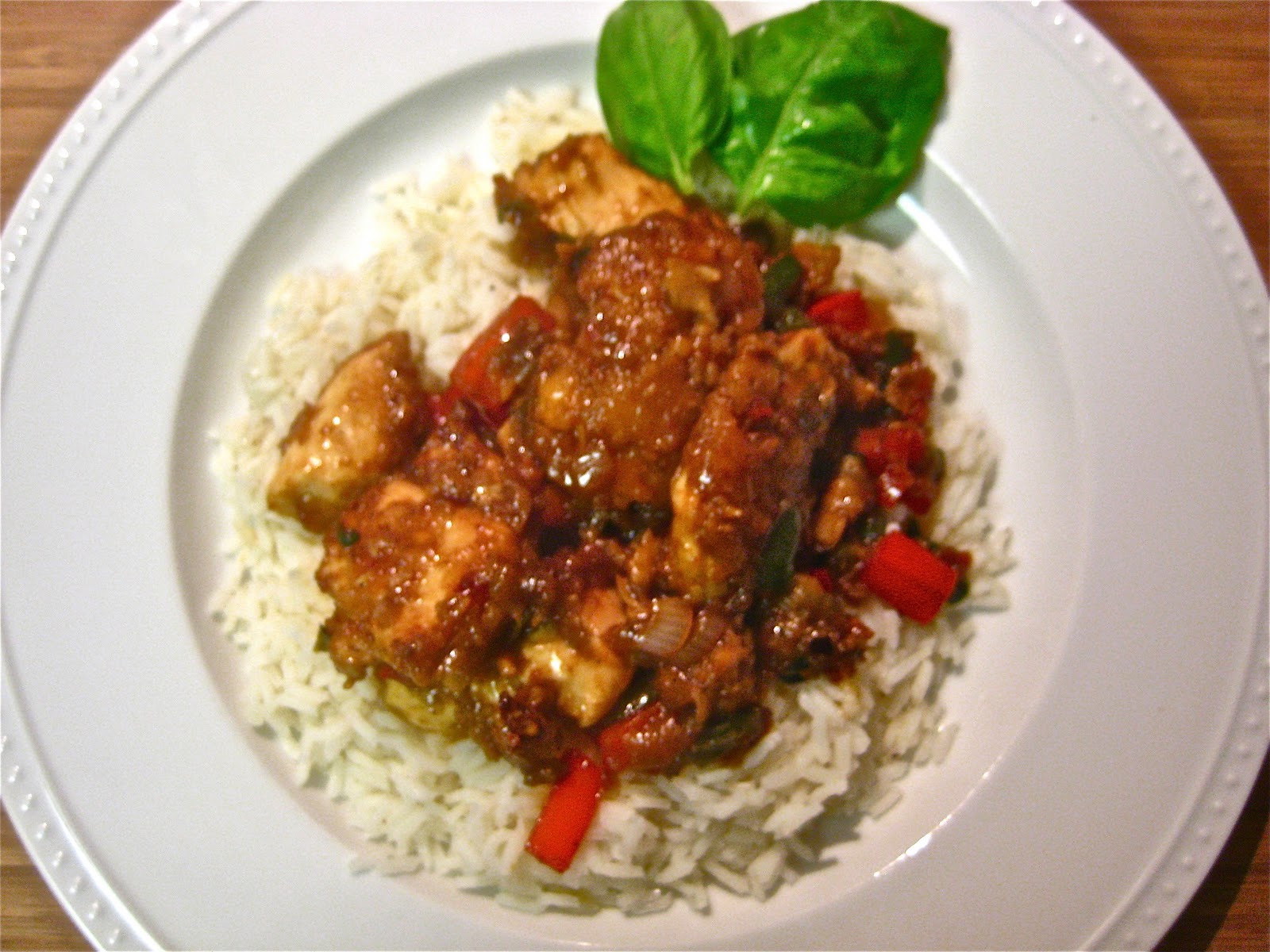 Our McWonderful Life: Spicy Thai Basil Chicken