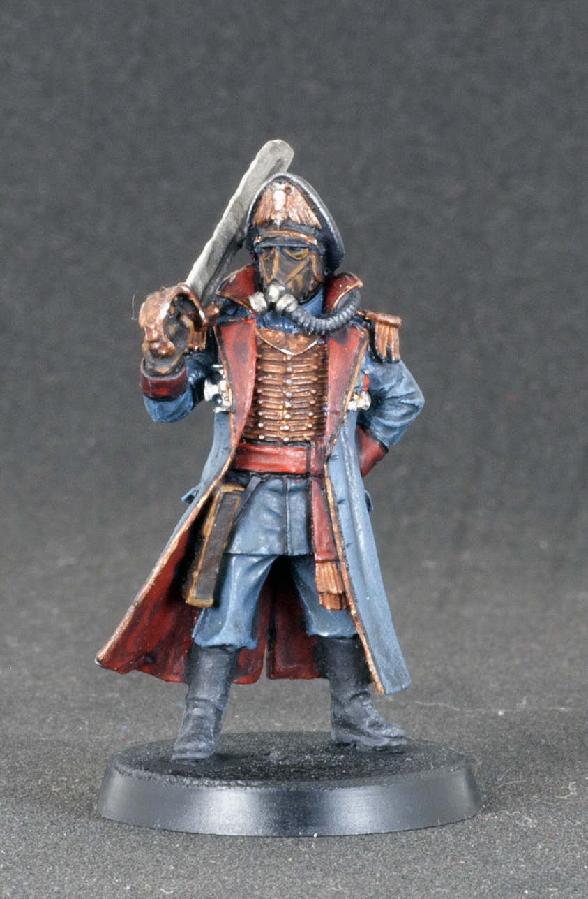 Florida Miniature Painting: Death Korps of Krieg Commissar