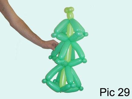 CLASSICAL: How to make balloon Christmas tree