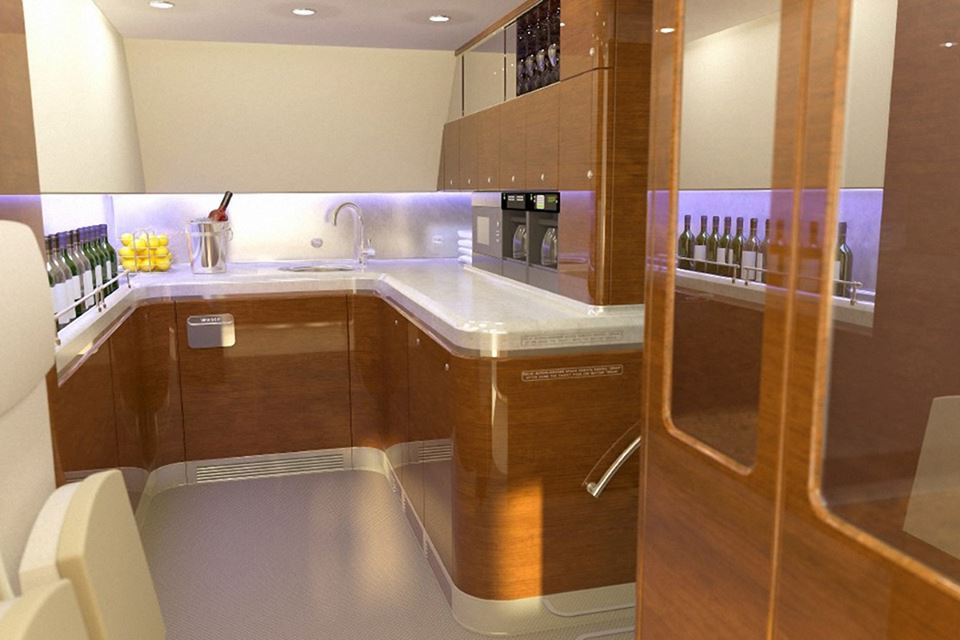 Photos: See inside the Russian presidential plane...