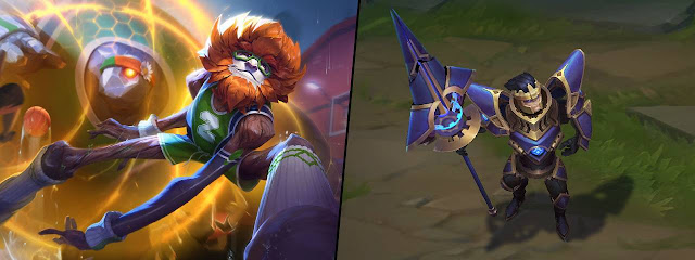 Surrender at 20: 3/27 PBE Update: Hextech Jarvan IV Splash Art ...