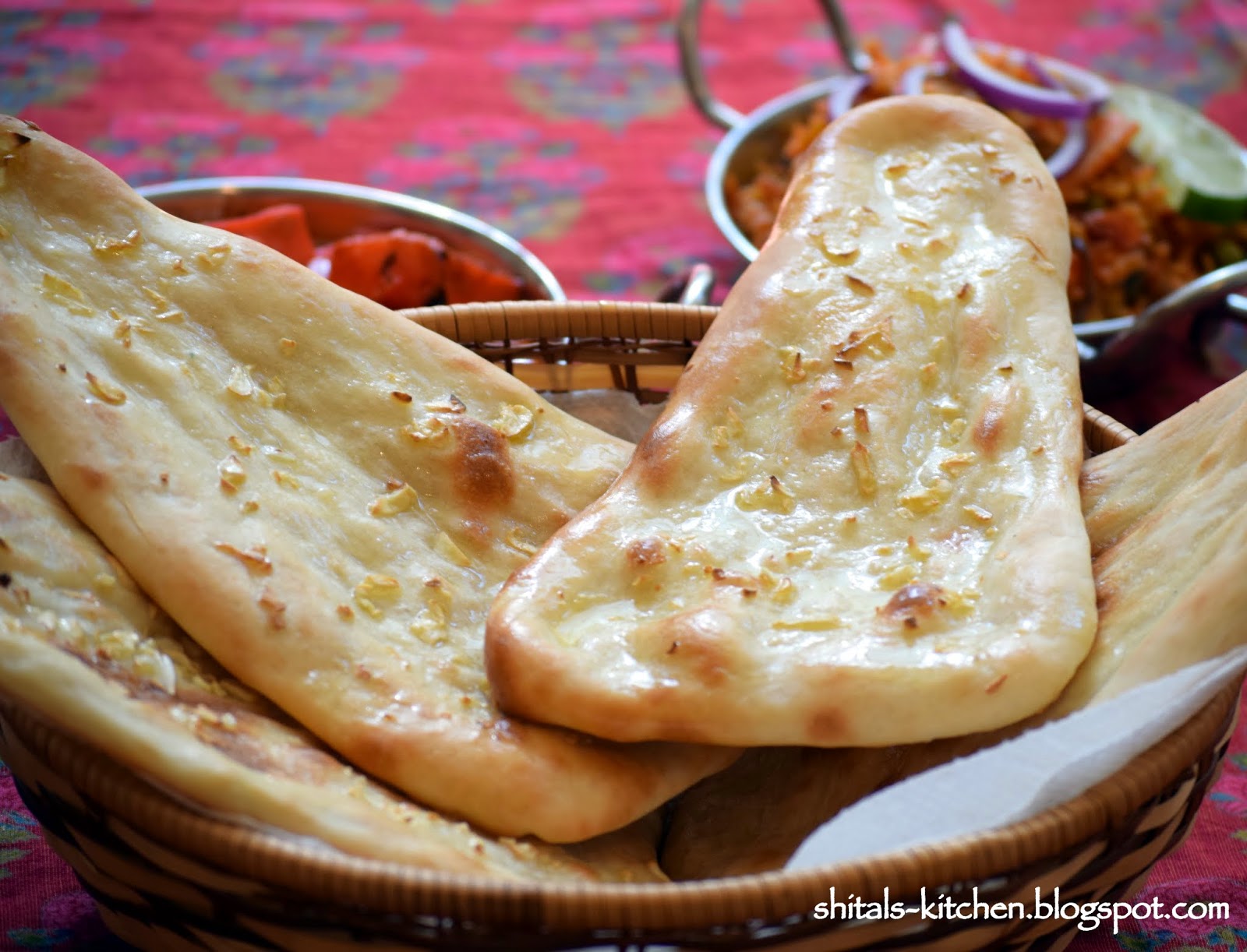 Shital's-Kitchen: Garlic Naan