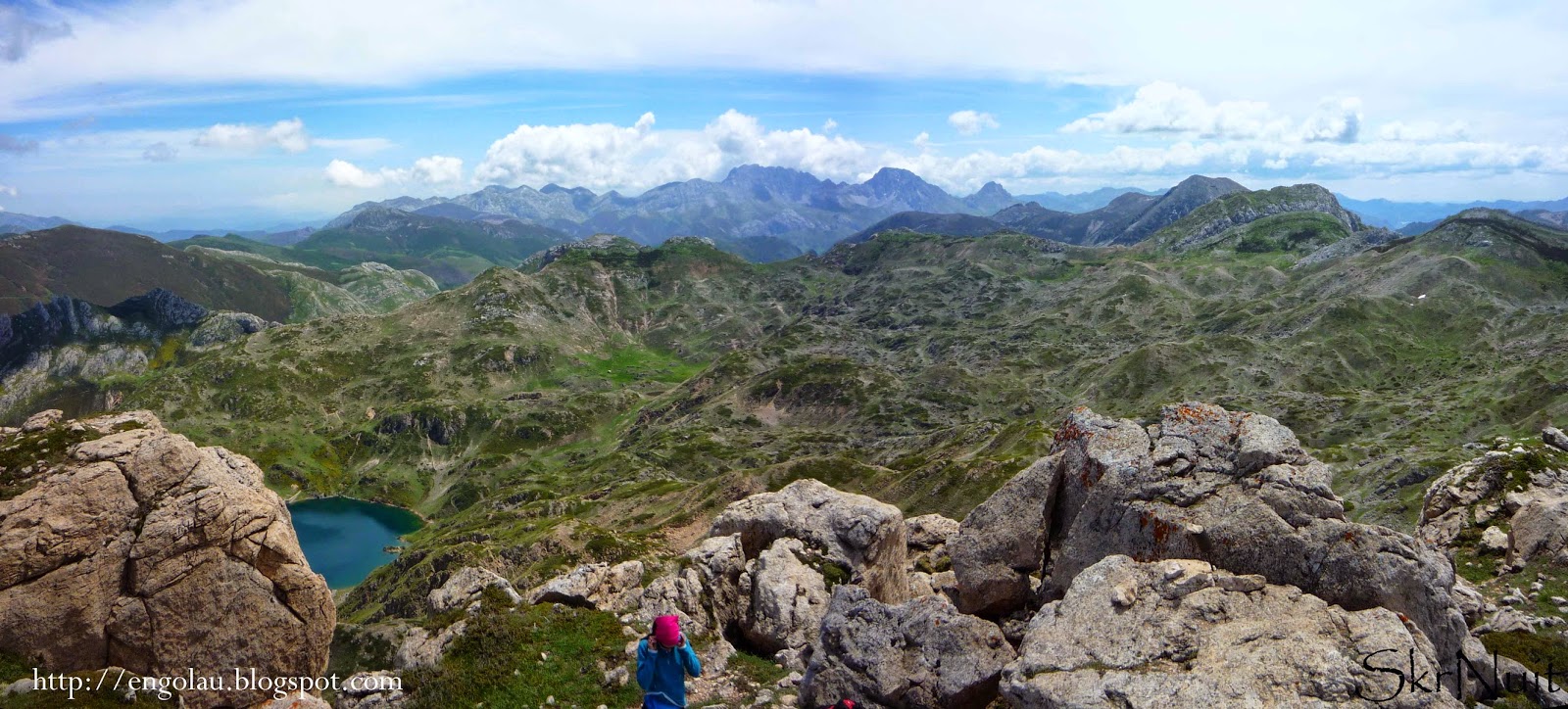 L´ Engolau: Picos Albos (2103 m) desde el Alto de La Farrapona