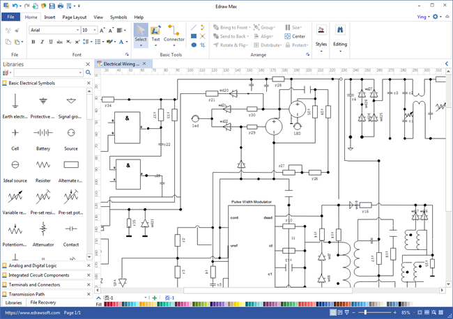 Schematics Maker - Create Schematic Diagrams Easily