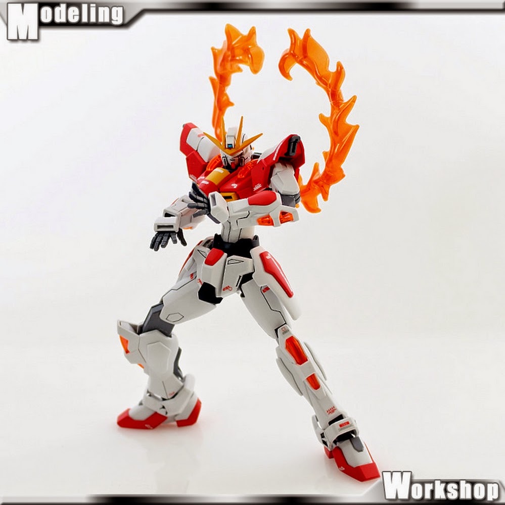 Custom Build: HGBF 1/144 Build Burning Gundam