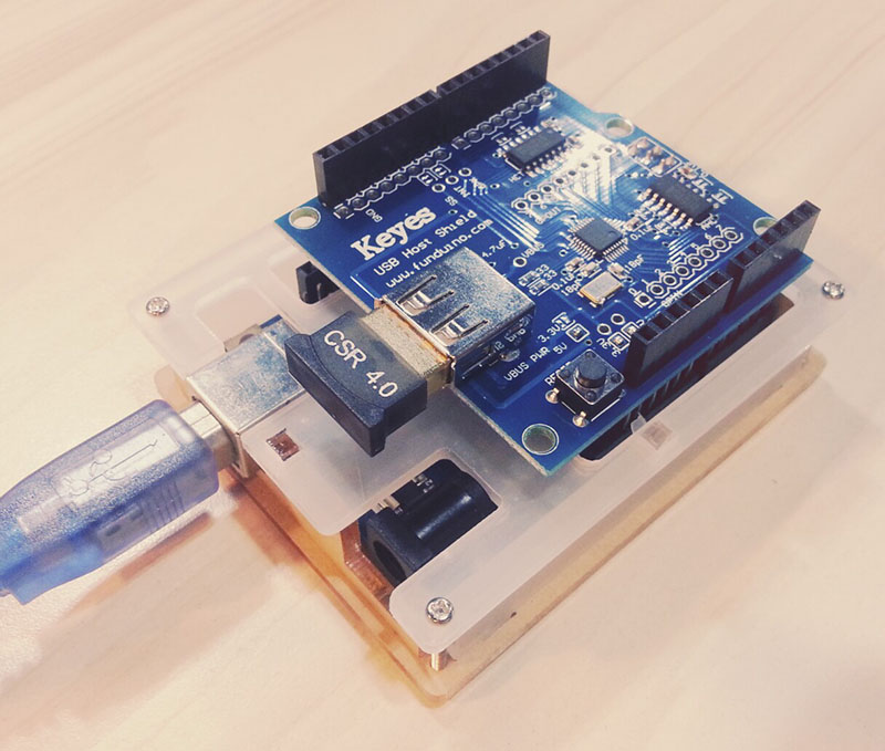 iamDavidLai: Arduino + PS3 Controller