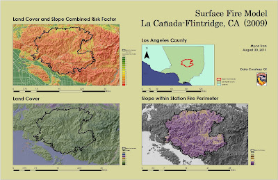 Myca Tran - Intermediate GIS: Lab 4 - Fire Model