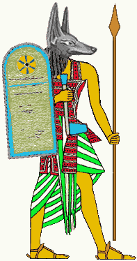 Symbol Ankh: Wepwawet - The Wolf God