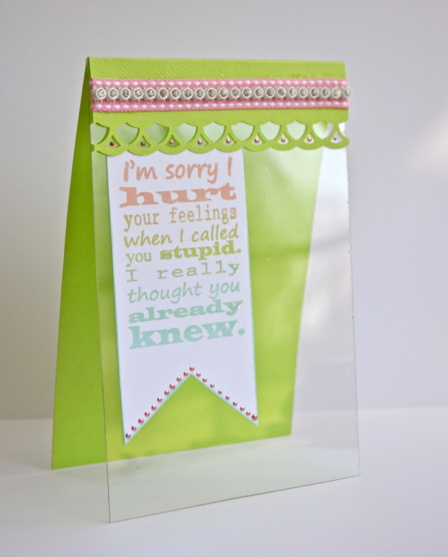 Much Ado About Nothing: ~I'm Sorry I Hurt Your Feelings~