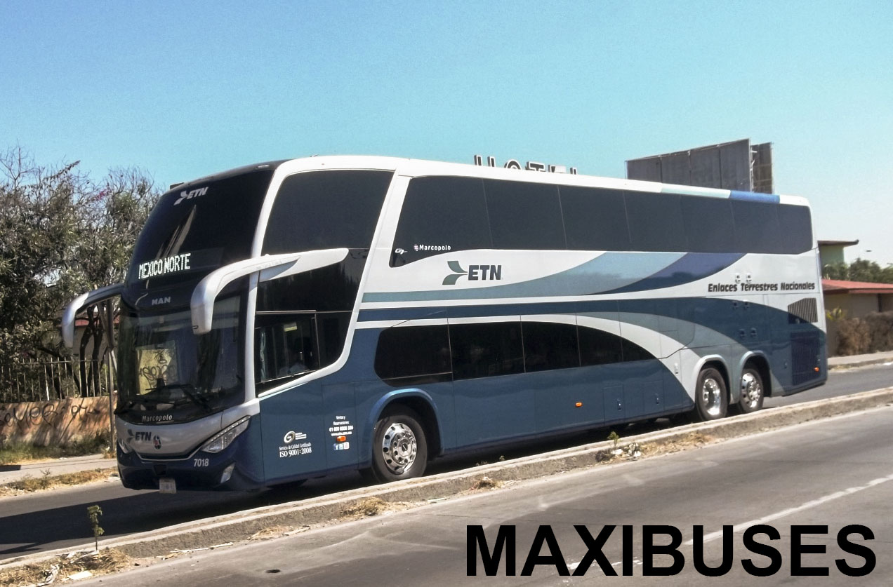 MAXIBUSES: ENLACES TERRESTRES NACIONALES (ETN)