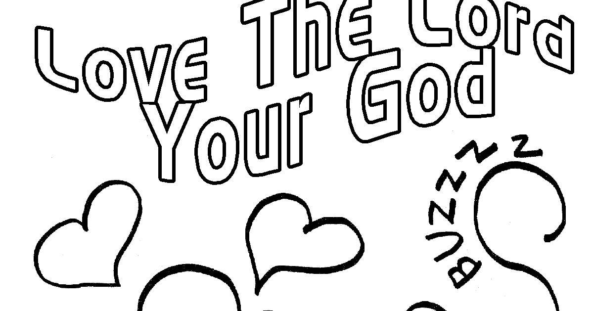 Deuteronomy 6 4 Coloring Page Coloring Pages