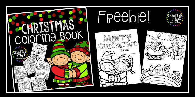 Blog Hoppin': Creative Clips Coloring Book Freebies and More!