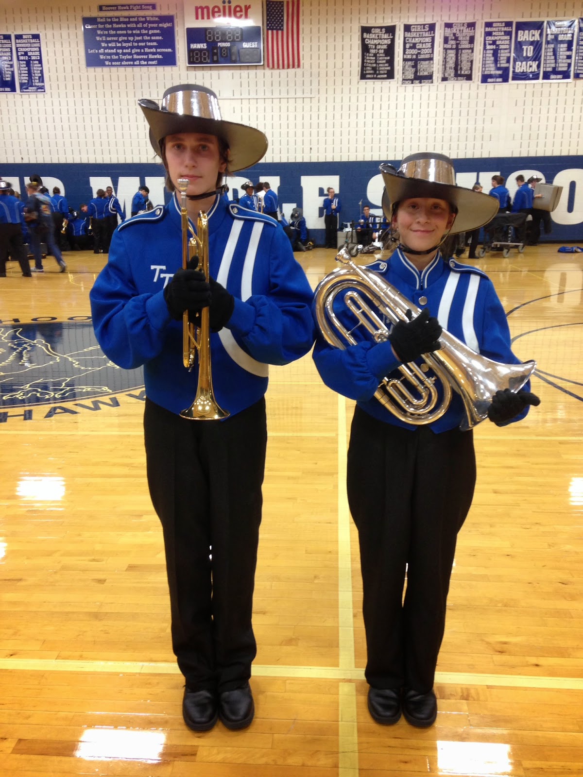 Talking Taylor Schools: HOOVER MIDDLE SCHOOL: Cougar March Band makes a ...